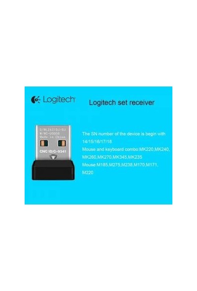 Logitech Nano Receiver USB Alıcı ( Klavye Mouse Setleri ) Logitech Nano Receiver USB Alıcı ( Klavye Mouse Setleri )