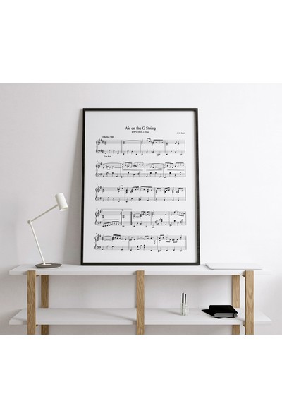 Art House Collective Bach Poster Yüksek Çözünürlükte Çerçevesiz Notalı Müzik Posteri Art House Collective Bach Poster Yüksek Çözünürlükte Çerçevesiz Notalı Müzik Posteri