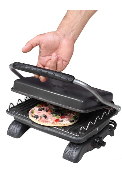 Dökümix Plus Organik Demir Döküm Izgara & Tost Makinası Siyah Izgara Aparatlı&fırçalı Dökümix Plus Organik Demir Döküm Izgara & Tost Makinası Siyah Izgara Aparatlı&fırçalı