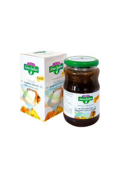 Sena Sultan Nar Soslu Sandaloz Sakızlı Macun 420 gr