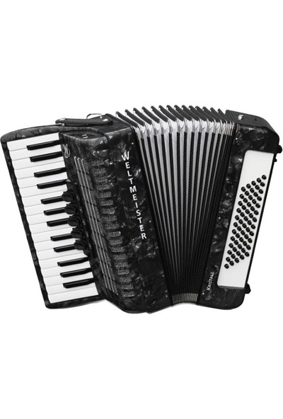 Exotic Home Akordeon Weltmeister Kristall 30/60/ııı/5 Siyah WM-01010569