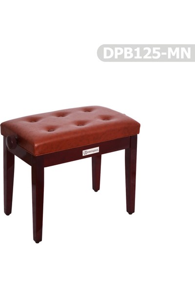 Exotic Home Piyano Aksesuar Koltuk Tabure Dominguez Ayarlı Maun DPB125-MN Exotic Home Piyano Aksesuar Koltuk Tabure Dominguez Ayarlı Maun DPB125-MN