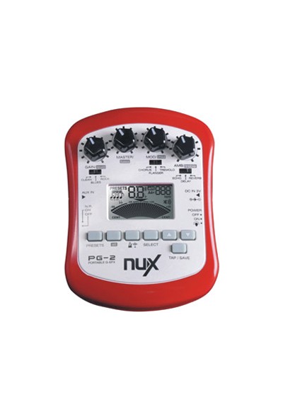 Exotic Home Efekt Pedal Processor Nux Pg-2 Exotic Home Efekt Pedal Processor Nux Pg-2