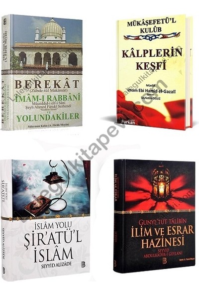 Dini Bilgiler ve Dua Hadis 4 Kitap Set