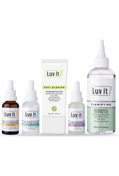 Luv It! 5'li Cilt Bakım Seti