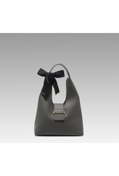 Vıctorıa Mıdı Koyu Gri Omuz Çantası