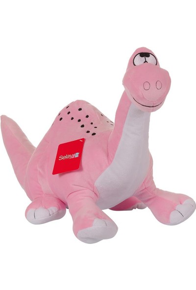 E&S Global Peluş Dinozor Oyuncak Brachıosaurus 75 cm Pembe E&S Global Peluş Dinozor Oyuncak Brachıosaurus 75 cm Pembe