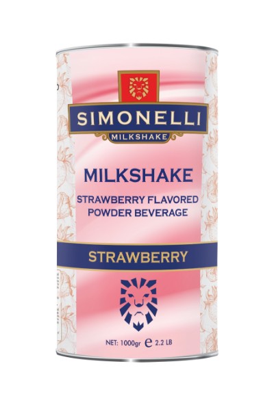 Simonelli Mılkshake Strawberry 1000 gr Simonelli Mılkshake Strawberry 1000 gr