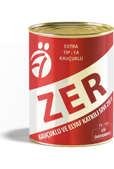 Zer 5 Lt Kauçuklu Ve Elyaf Katkılı Sıvı Zift Zer 5 Lt Kauçuklu Ve Elyaf Katkılı Sıvı Zift