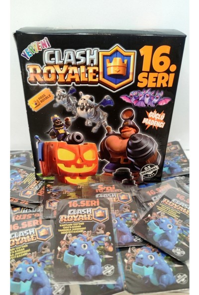Clash Royale 16. Seri 200 X 2 Toplam 400 Adet Oyun Kartı Clash Royale 16. Seri 200 X 2 Toplam 400 Adet Oyun Kartı