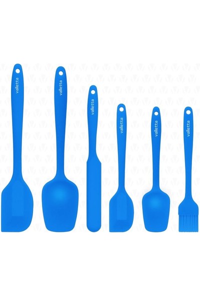Valletta Drongo 6'lı Spatula Set Lacivert