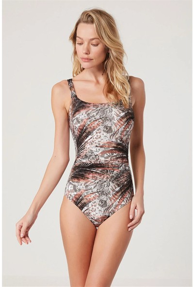 Kom Camaela Palmiye Desen Toparlayıcı Mayo Kom Camaela Palmiye Desen Toparlayıcı Mayo