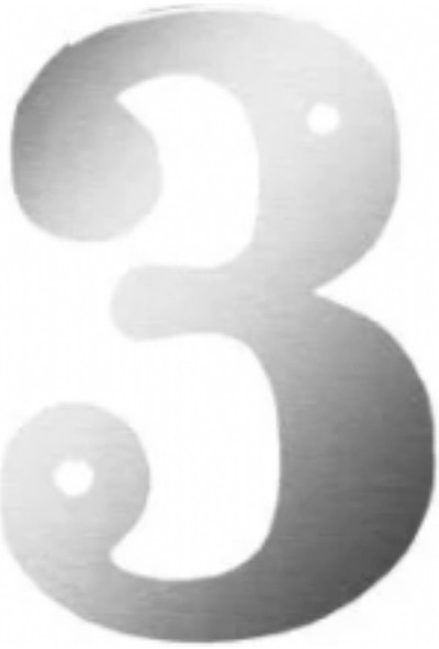 Osena Zamak Rakam Inox 3