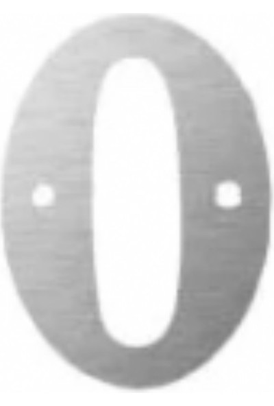 Osena Zamak Rakam Inox 0