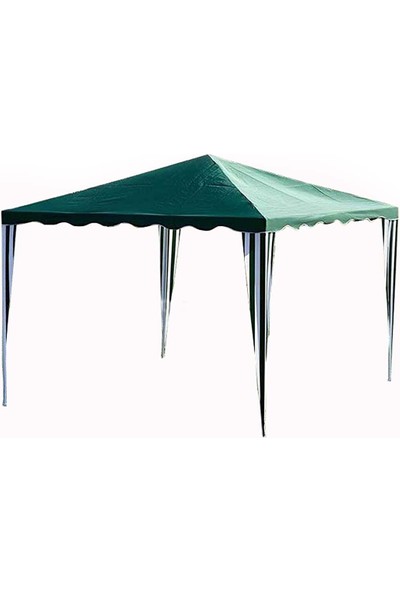 Binbirreyon Çardak Gölgelik Tente Bahçe Çardağı Bahçe Tentesi 3x3 Metre Polyester Kumaş Yeşil Renk AA352 Binbirreyon Çardak Gölgelik Tente Bahçe Çardağı Bahçe Tentesi 3x3 Metre Polyester Kumaş Yeşil Renk AA352