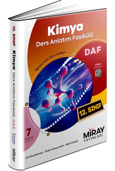 Miray Yayınları 12. Sınıf Kimya Ders Anlatım Fasikülleri Miray Yayınları 12. Sınıf Kimya Ders Anlatım Fasikülleri