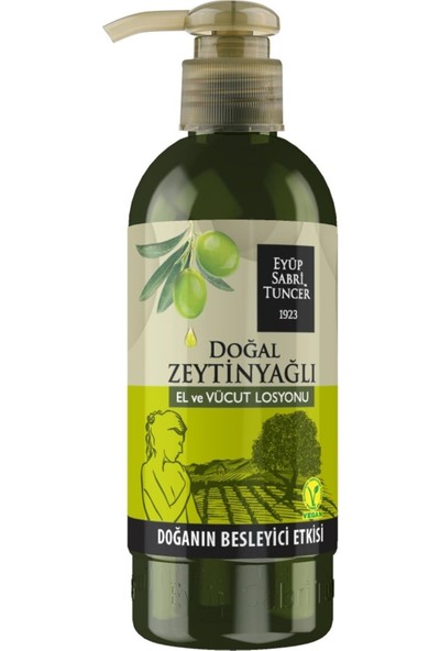 Eyüp Sabri Tuncer Doğal Zeytinyağlı El ve Vücut Losyonu 250 ml Eyüp Sabri Tuncer Doğal Zeytinyağlı El ve Vücut Losyonu 250 ml