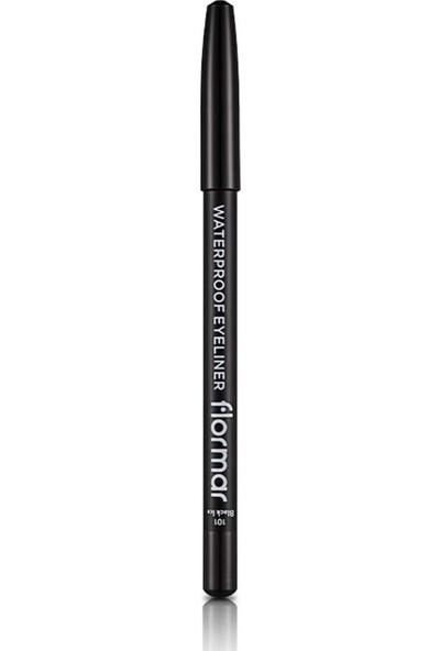 Flormar Waterproof Eyeliner Göz Kalemi 101 Black Ice Flormar Waterproof Eyeliner Göz Kalemi 101 Black Ice