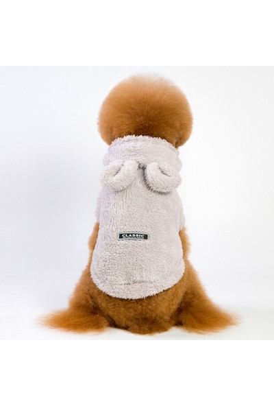 Elegantt Evcil Köpek Kapüşonlu Kalın Polar (Yurt Dışından) Elegantt Evcil Köpek Kapüşonlu Kalın Polar (Yurt Dışından)
