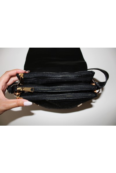 Mila Bags Üç Bölmeli Kadın Omuz Çantası