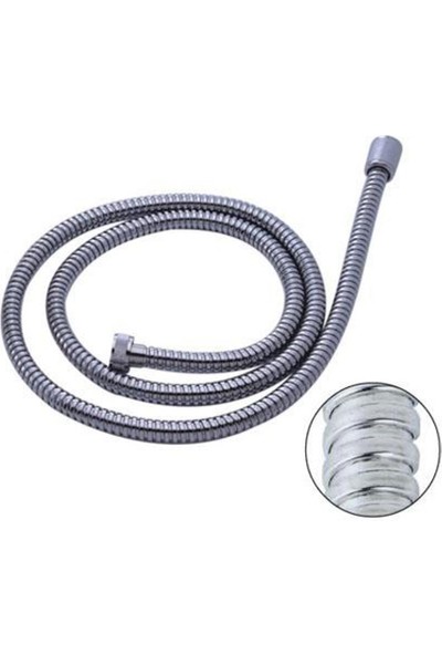 Ega Toptan Kopmaz Kırılmaz Spiral Banyo Duş Hortumu 150 Cm.