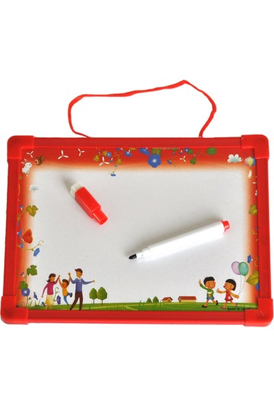 Slm Yazı Tahtası (18X23) Silgi+Kalem - İTH-487 - Kırmızı Slm Yazı Tahtası (18X23) Silgi+Kalem - İTH-487 - Kırmızı