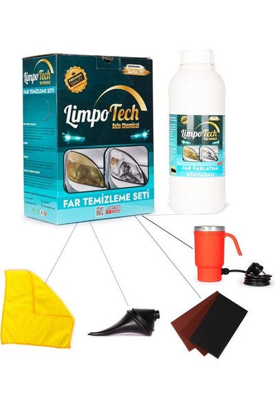 Limpotech Far Temizleme Seti