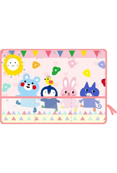 Dlloer Baskılı Araba Güneşliği - Pembe (Yurt Dışından)