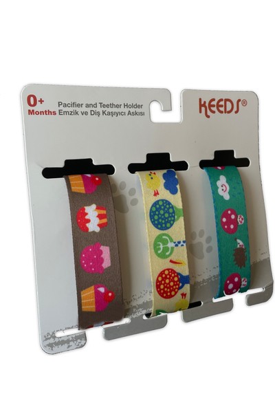 Keeds Emzik Askısı 3'lü Set Keeds Emzik Askısı 3'lü Set