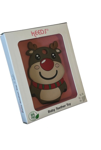 Keeds Deer Bebek Diş Kaşıyıcı