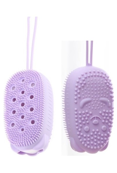 Kitchen Live Silikon Sünger Hazneli Vücut Kesesi Masajlı Yumuşak Duş Lifi Banyo Kesesi Çift Taraflı Kitchen Live Silikon Sünger Hazneli Vücut Kesesi Masajlı Yumuşak Duş Lifi Banyo Kesesi Çift Taraflı