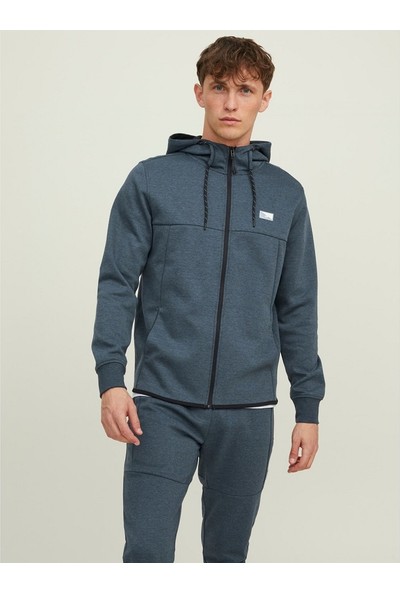 Jack&Jones Kapüşonlu Fermuarlı Erkek Sweatshirt Jack&Jones Kapüşonlu Fermuarlı Erkek Sweatshirt