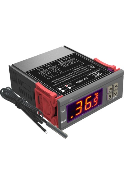 KKmoon STC-1000 110-220V Dijital Sıcaklık Kontrol Cihazı - Multicolor (Yurt Dışından) KKmoon STC-1000 110-220V Dijital Sıcaklık Kontrol Cihazı - Multicolor (Yurt Dışından)