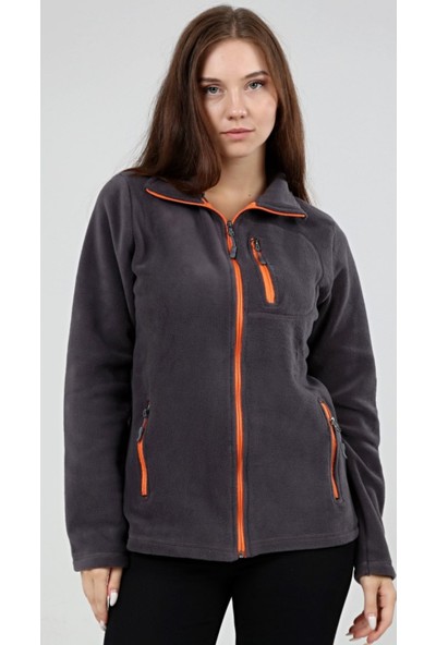 Genıus Store Kadın Polar Tam Fermuarlı Outdoor 3 Cepli Polar Ceket Genıus Store Kadın Polar Tam Fermuarlı Outdoor 3 Cepli Polar Ceket