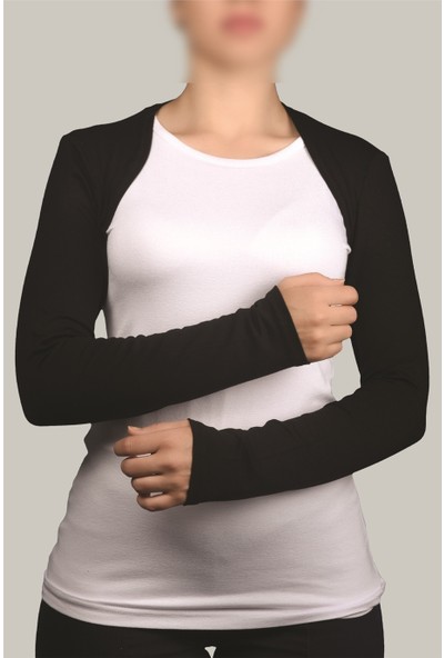 Al-Tobeh Sırttan Bağlı Kolluk - Siyah Al-Tobeh Sırttan Bağlı Kolluk - Siyah