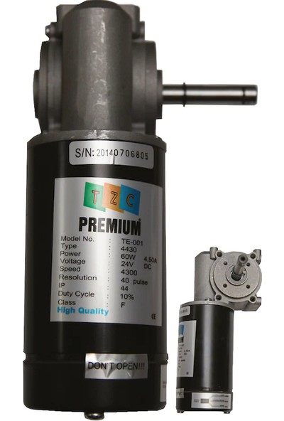 Tzc Premium Asansör Kapı Motoru 60W-40PULSE Tzc Premium Asansör Kapı Motoru 60W-40PULSE
