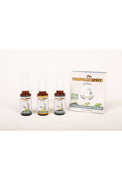 İdapolis Propolisli Sprey Seti