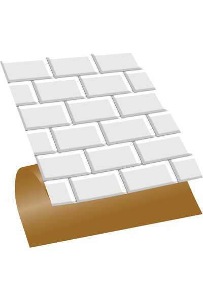 Tink Kendinden Yapışkanlı Metro Karo Desenli Silinebilir Pvc Karo 30x30 cm 11 Adet 1M2AC Tink Kendinden Yapışkanlı Metro Karo Desenli Silinebilir Pvc Karo 30x30 cm 11 Adet 1M2AC