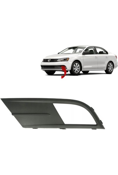 Vassparts Volkswagen Jetta 2015 - 2018 Sis Kapağı Sisli Sol Şoför Tarafı - 5C6853665E Vassparts Volkswagen Jetta 2015 - 2018 Sis Kapağı Sisli Sol Şoför Tarafı - 5C6853665E