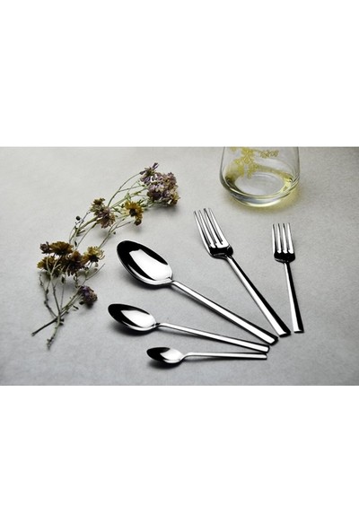 Gökdil Gold Çatal & Kaşık & Bıçak Yemek Takımı 36 Parça 12 Kişilik