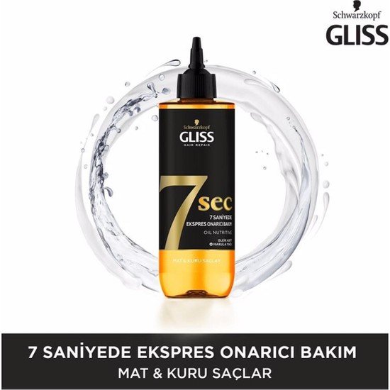 Gliss 7 Sec - 7 Saniyede Express Besleyici Sıvı Krem 200 ml Fiyatı