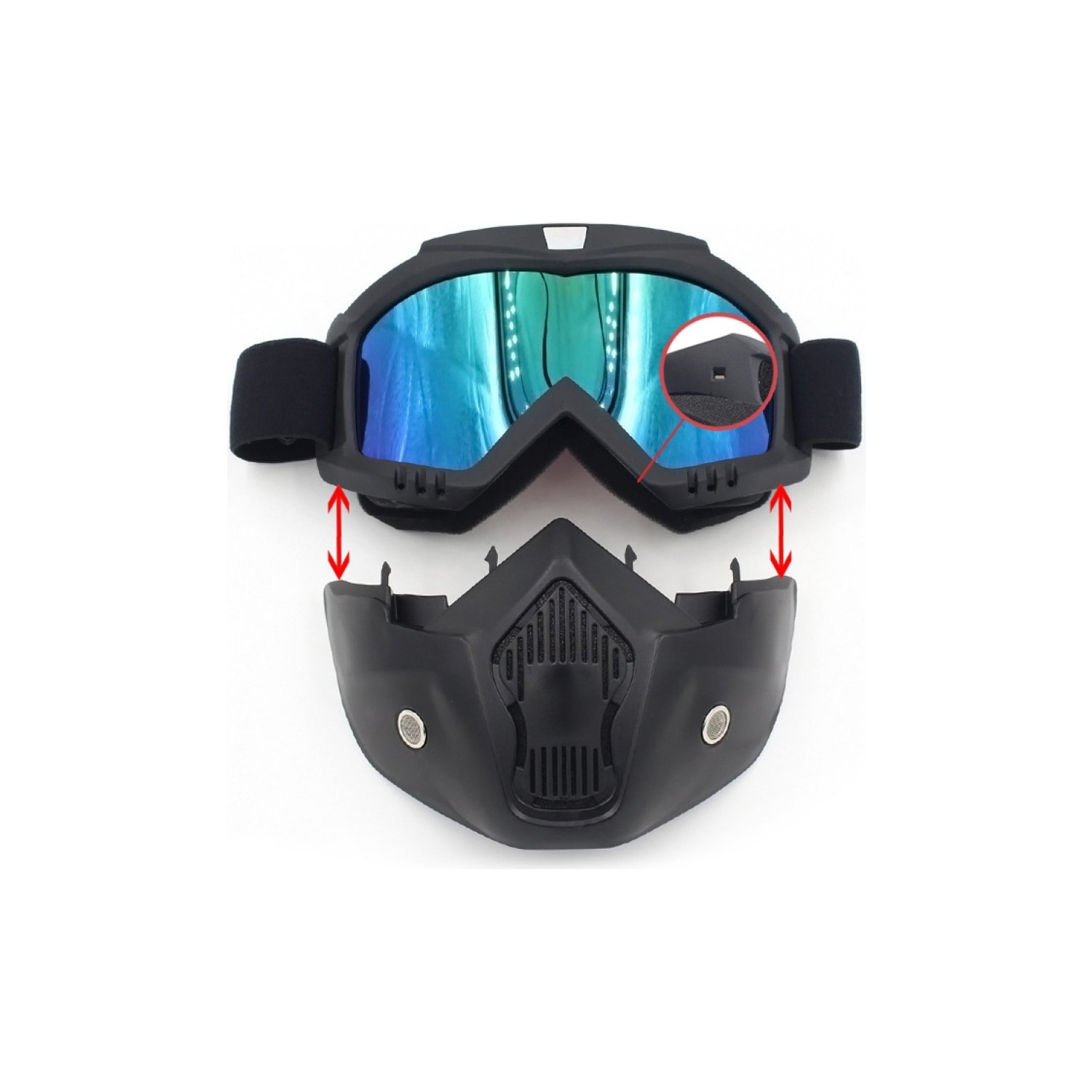 Motor Maske Motorcu Maskesi Koruyucu Tam Yüz Kask Altı Maske Fiyatı