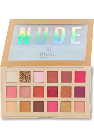 Rival New Nude Göz Farı 18'li Makyaj Paleti