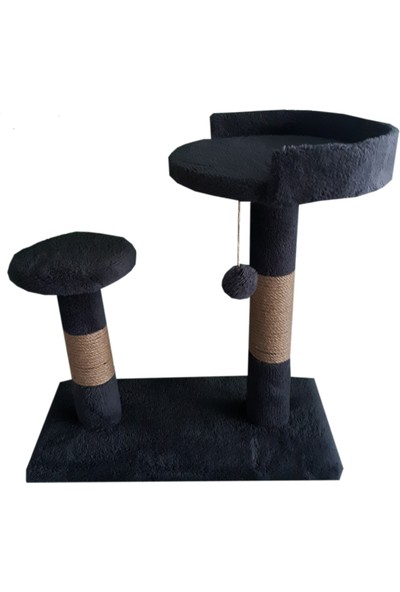 Beorbe Kedi Oyun ve Tırmalama Tahtası Füme