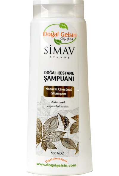 Simav Kestane Özlü Şampuan (Termal Sulu) - 500 ml