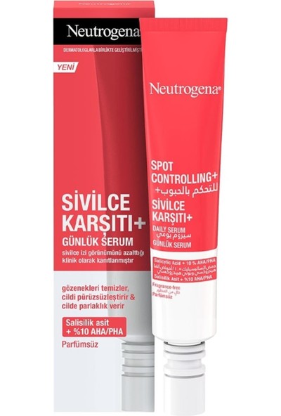 Neutrogena Sivilce Serum 30 ml