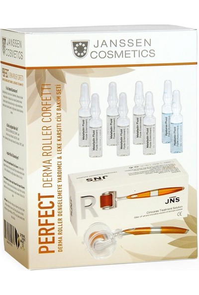 Janssen Cosmetics Derma Roller Renk Dengelemeye Yardımcı & Leke Karşıtı Cilt Bakım Seti Janssen Cosmetics Derma Roller Renk Dengelemeye Yardımcı & Leke Karşıtı Cilt Bakım Seti