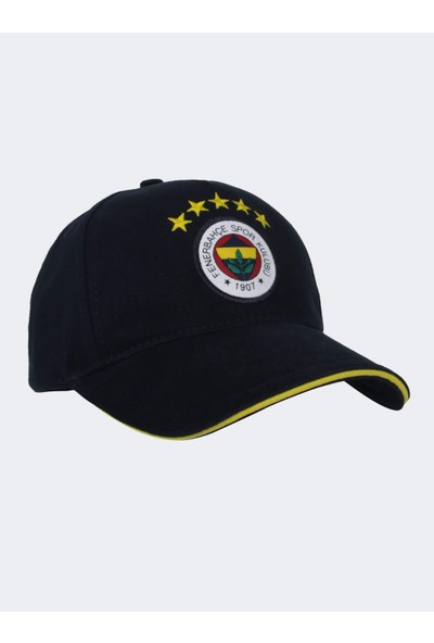 Fenerbahçe Unisex 5 Yıldız Logo Şapka
