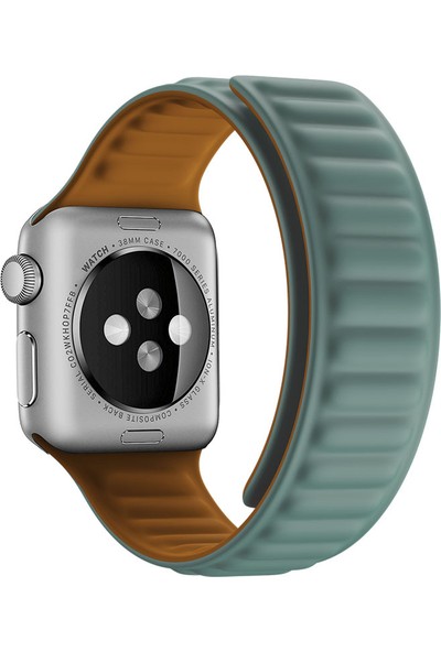 Fashing Yeni Apple Iwatch7 Silikon Manyetik Emici Saat Kayışı 38 - 42 mm Fashing Yeni Apple Iwatch7 Silikon Manyetik Emici Saat Kayışı 38 - 42 mm