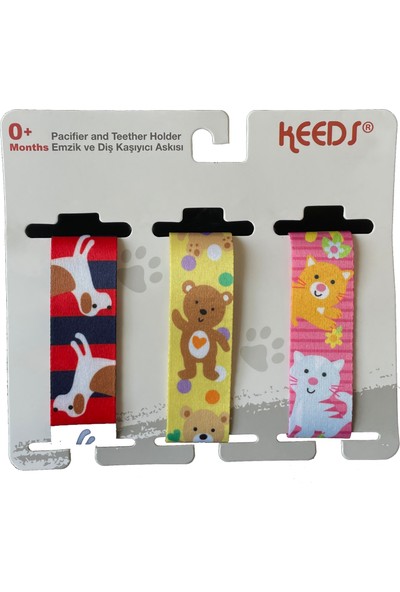 Keeds Emzik Askısı 3'lü Set Keeds Emzik Askısı 3'lü Set